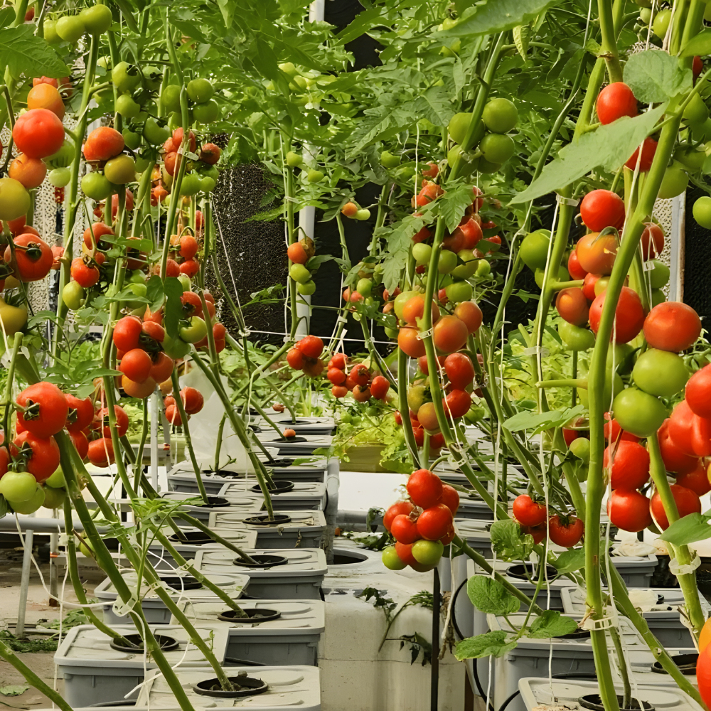 30 Bucket Step Up Dutch Bucket Hydroponic System | InHydro Hydroponic ...